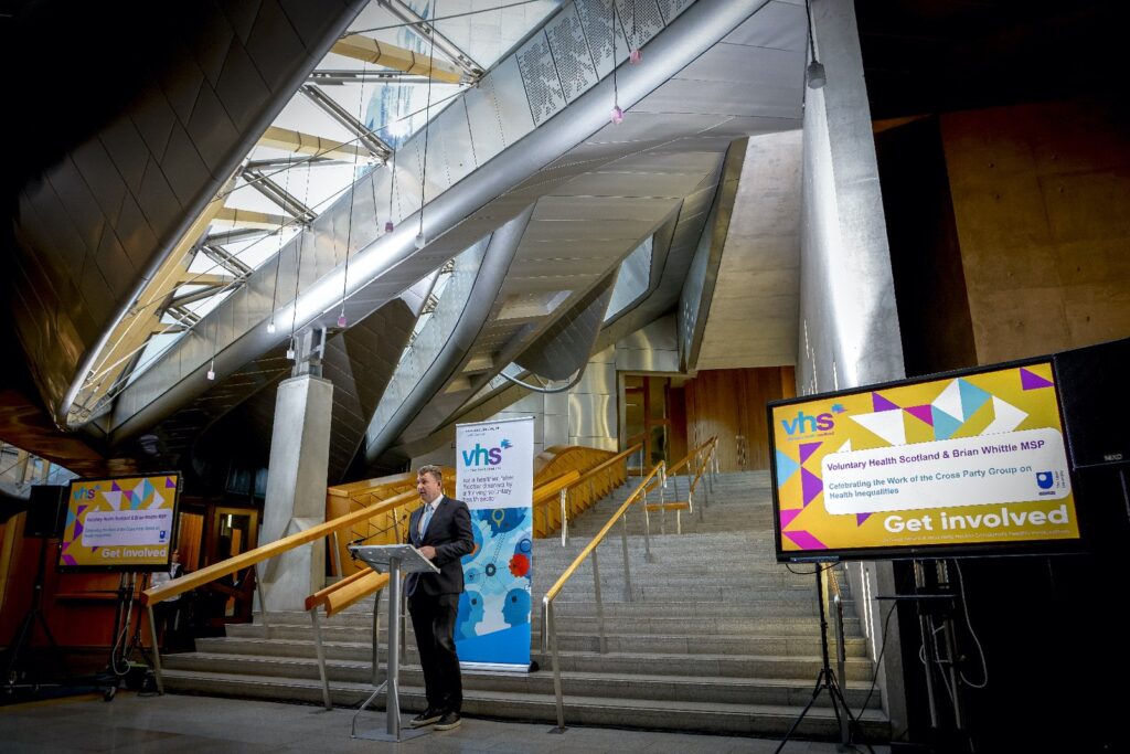 Scottish Parliament Garden Lobby Reception: Voices of Health Creation